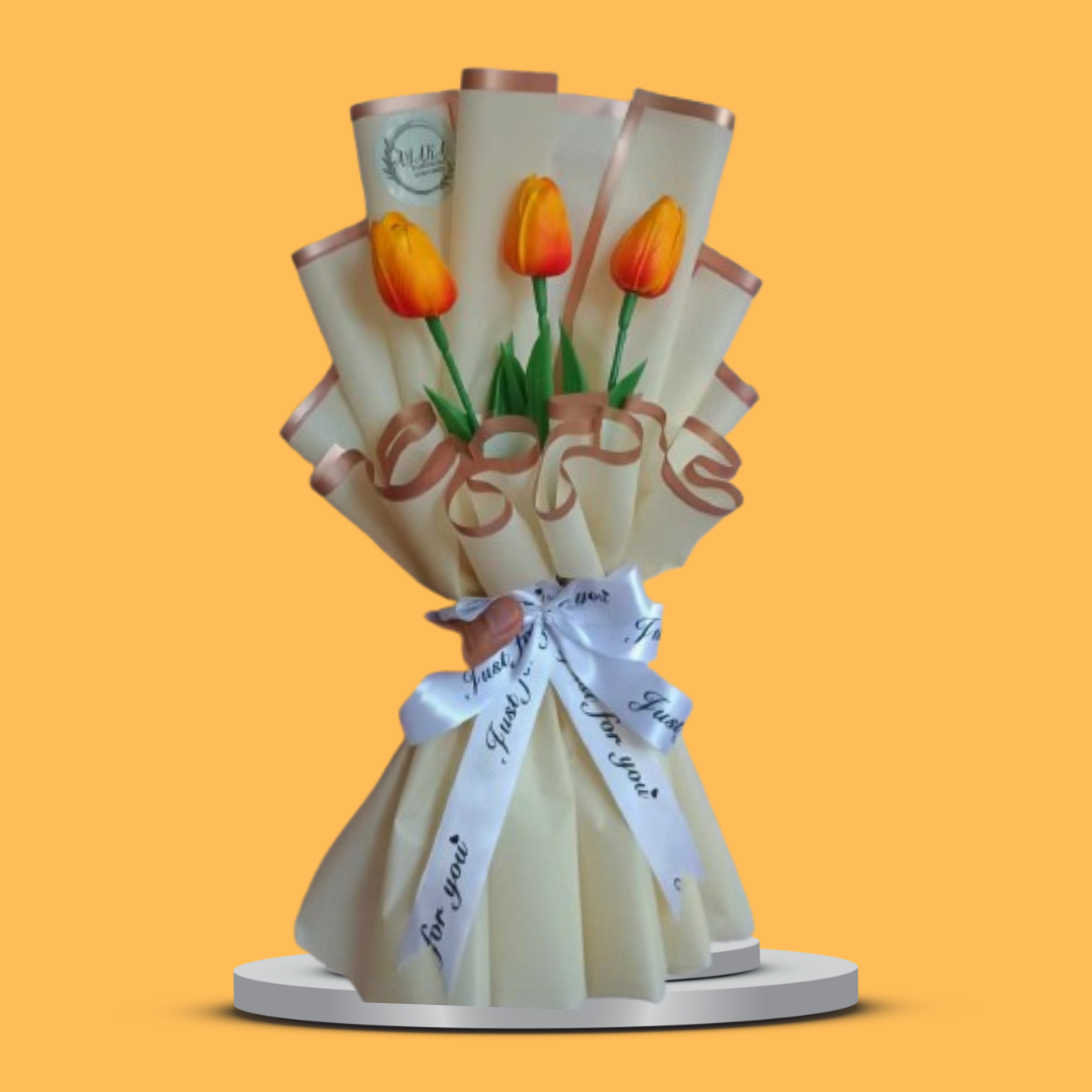 Ayaka Flower Bouquet Satin Flowers