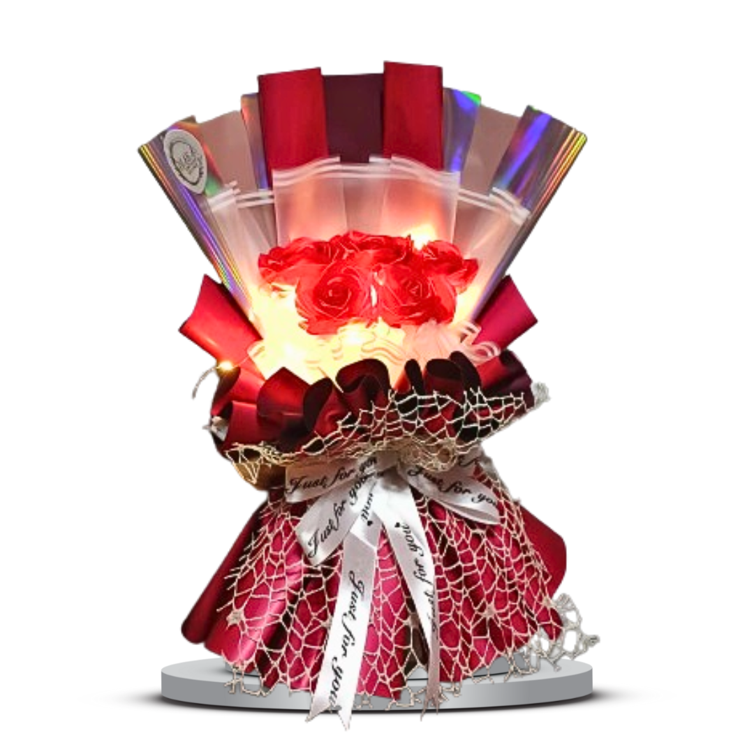 Ayaka Flower Bouquet Satin Flowers